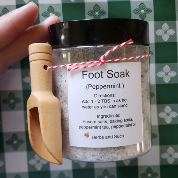 Hand Crafted | Bath & Body | Peppermint Foot Soak | Poshmark
